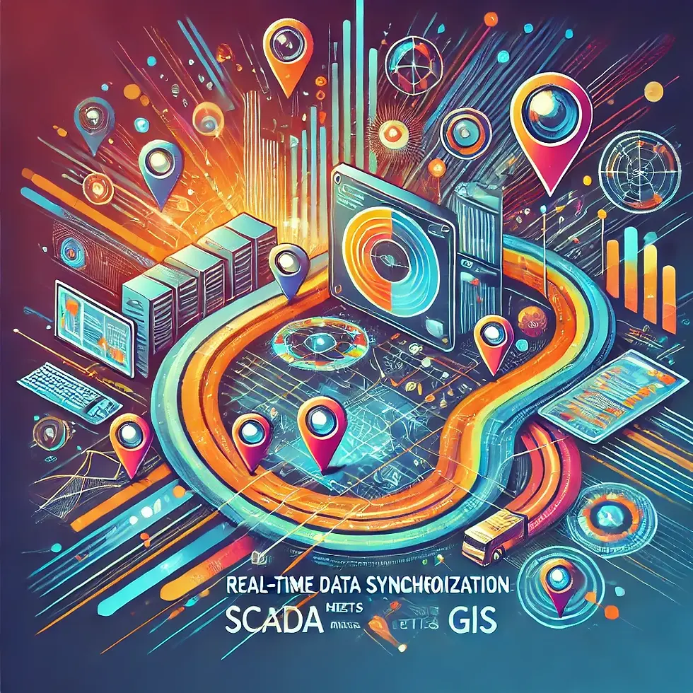 Real-Time Data Synchronization: SCADA Meets GIS