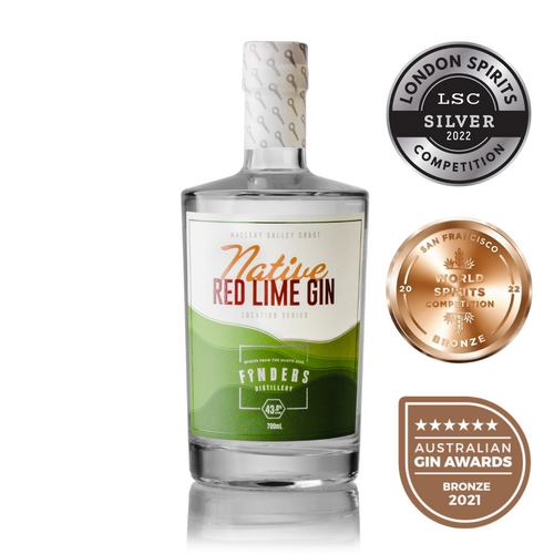 Native Red Lime Gin | Finders Distillery