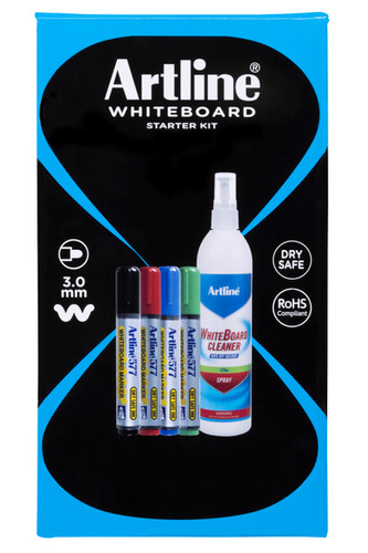 ARTLINE WHITEBOARD STARTER KIT SINGLE | McCarthy Brands NZ