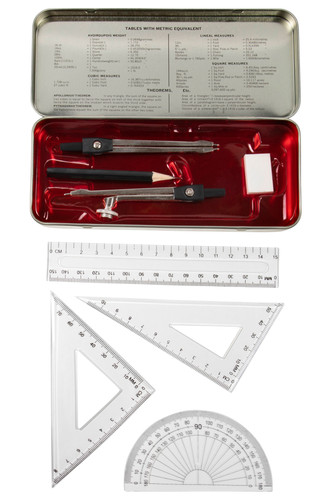 CELCO 8 PIECE MATHS SET 909 W/COMPASS | McCarthy Brands NZ