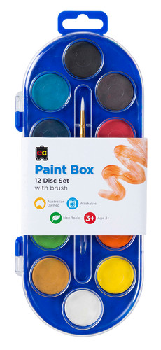 PAINT BOX EC 12 DISC SET WITH BRUSH | McCarthy Gallery
