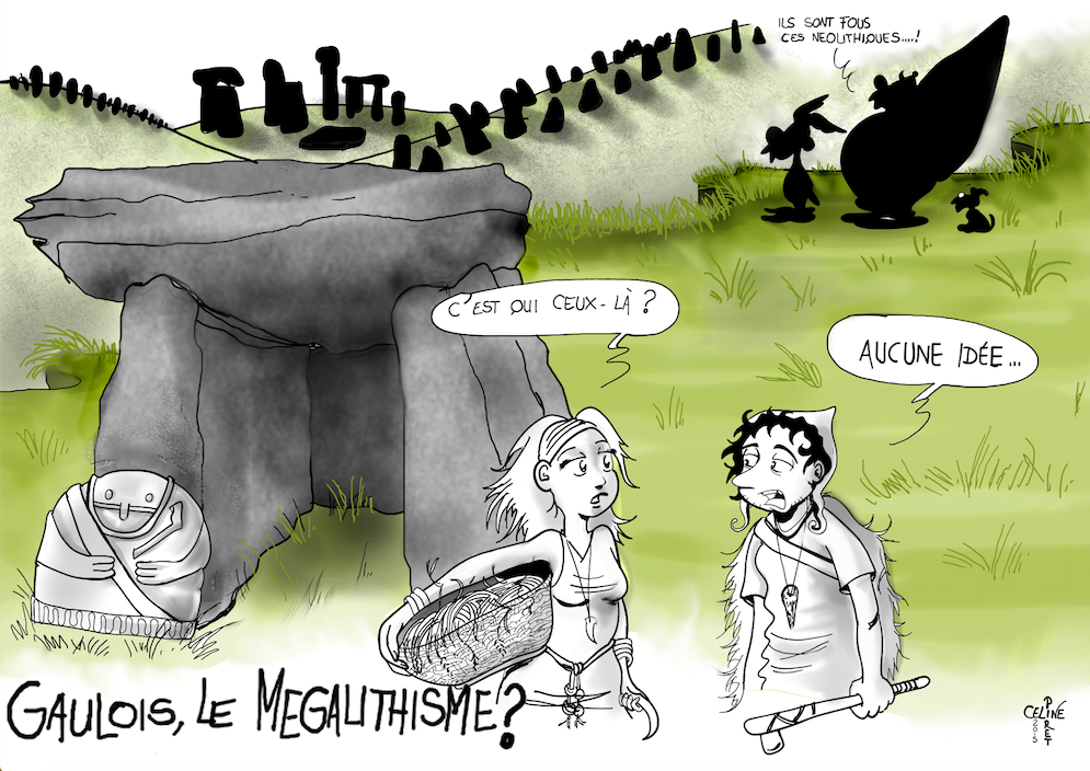 L'archéologie avec humour | C.P. Illustration