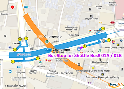 N Seoul Tower: Ways to get there, Walking Trails & Maps | KoreaToDo