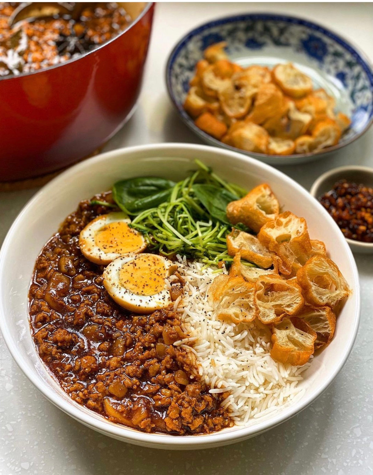 Braised Minced Meat with Potatoes