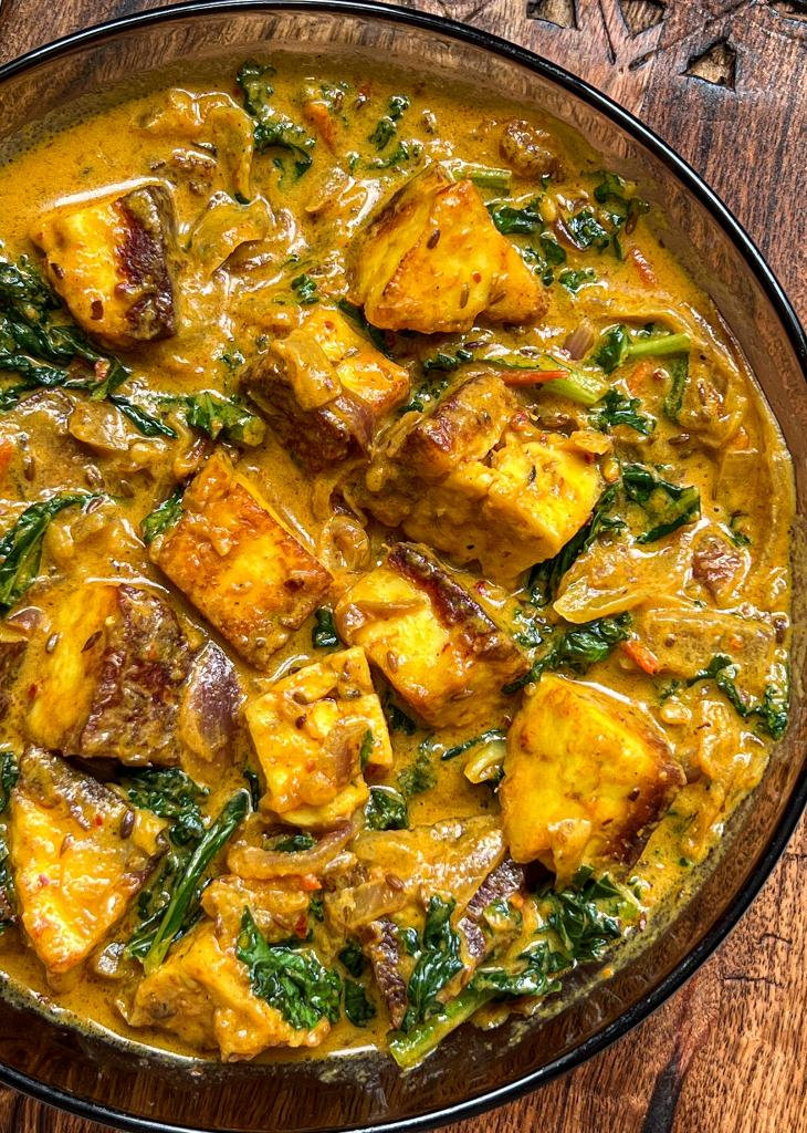 Paneer & Kale Curry