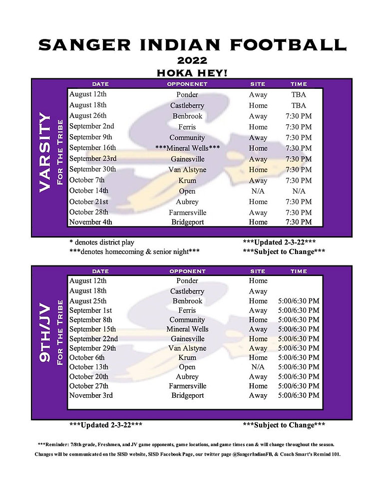 New UIL District Realignments announced