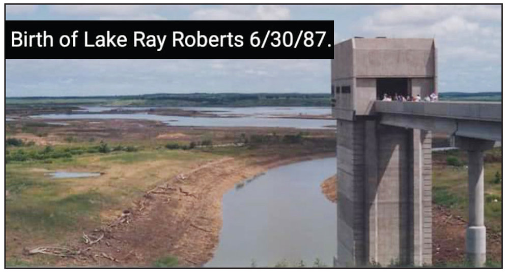Birth of Lake Ray Roberts Photo