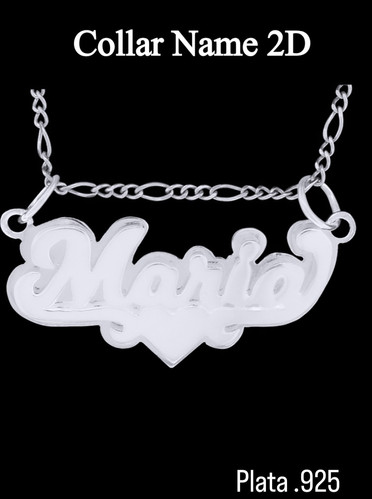 Collar Name 2D | Jouxbe Jewellery