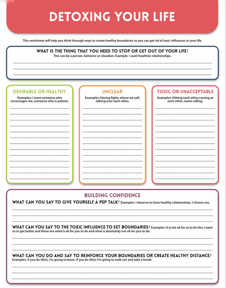 Mental Health Detoxing