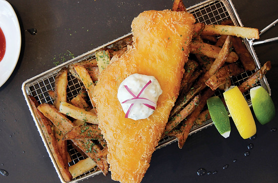 how to cook battered haddock