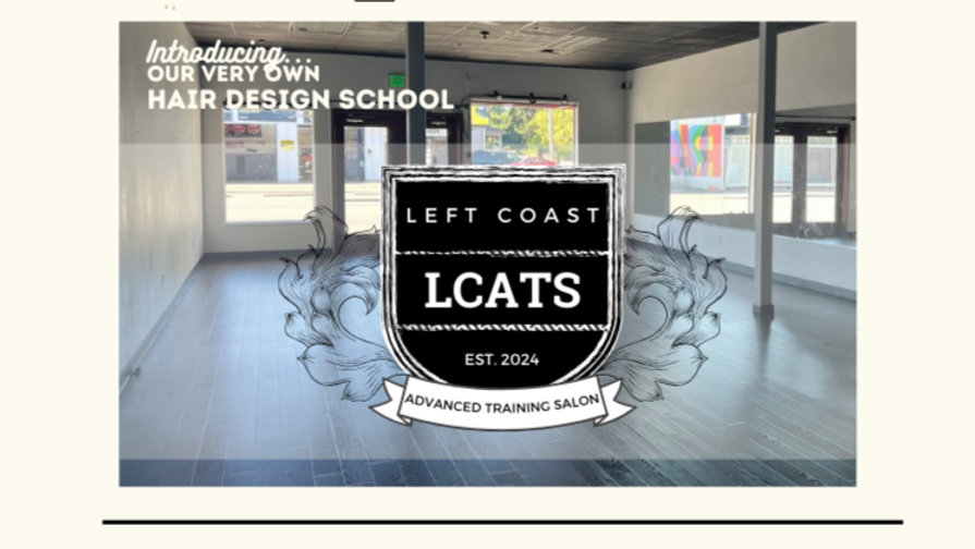 We're Opening a Hair Design School next door!