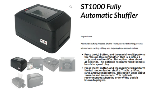 Automatic Shuffler Flush mount kit (mount kit only) | chanmanpokertables