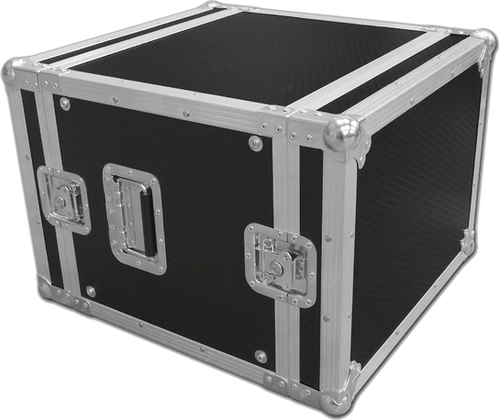 AM-FC-8U | Rack Flight Case | Audiomaster