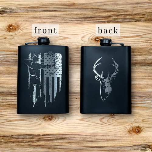 Bow Hunter Flask | Woodlane Designs
