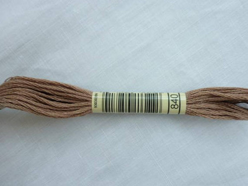 840 HILO PARA BORDAR DMC - BEIGE BROWN MED | Bordar.cl