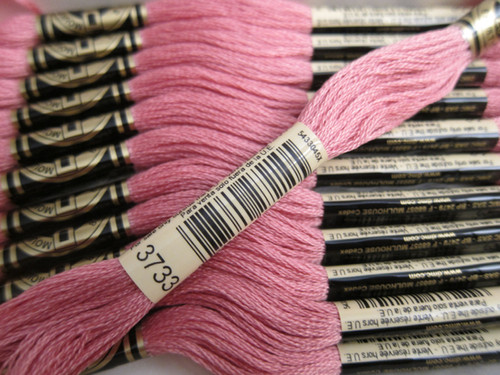 3733 HILO PARA BORDAR DMC - DUSTY ROSE | Bordar.cl