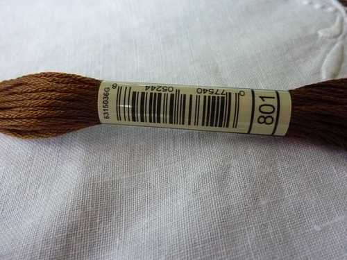 801 HILO PARA BORDAR DMC - COFFEE BROWN DK | Bordar.cl