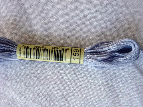 159 HILO PARA BORDAR DMC - PETROL BLUE LT | Bordar.cl