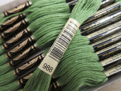 988 HILO PARA BORDAR DMC - FOREST GREEN MED | Bordar.cl