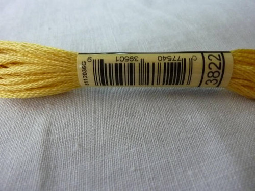 3822 HILO PARA BORDAR DMC - STRAW LT | Bordar.cl