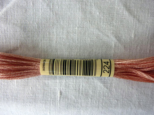 224 HILO PARA BORDAR DMC - SHELL PINK VY LT | Bordar.cl