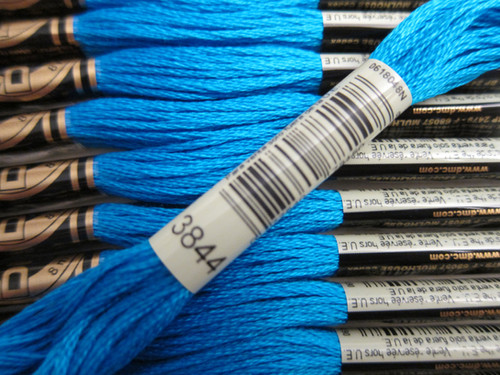 3844 HILO PARA BORDAR DMC - BRIGHT TURQUOISE DK | Bordar.cl