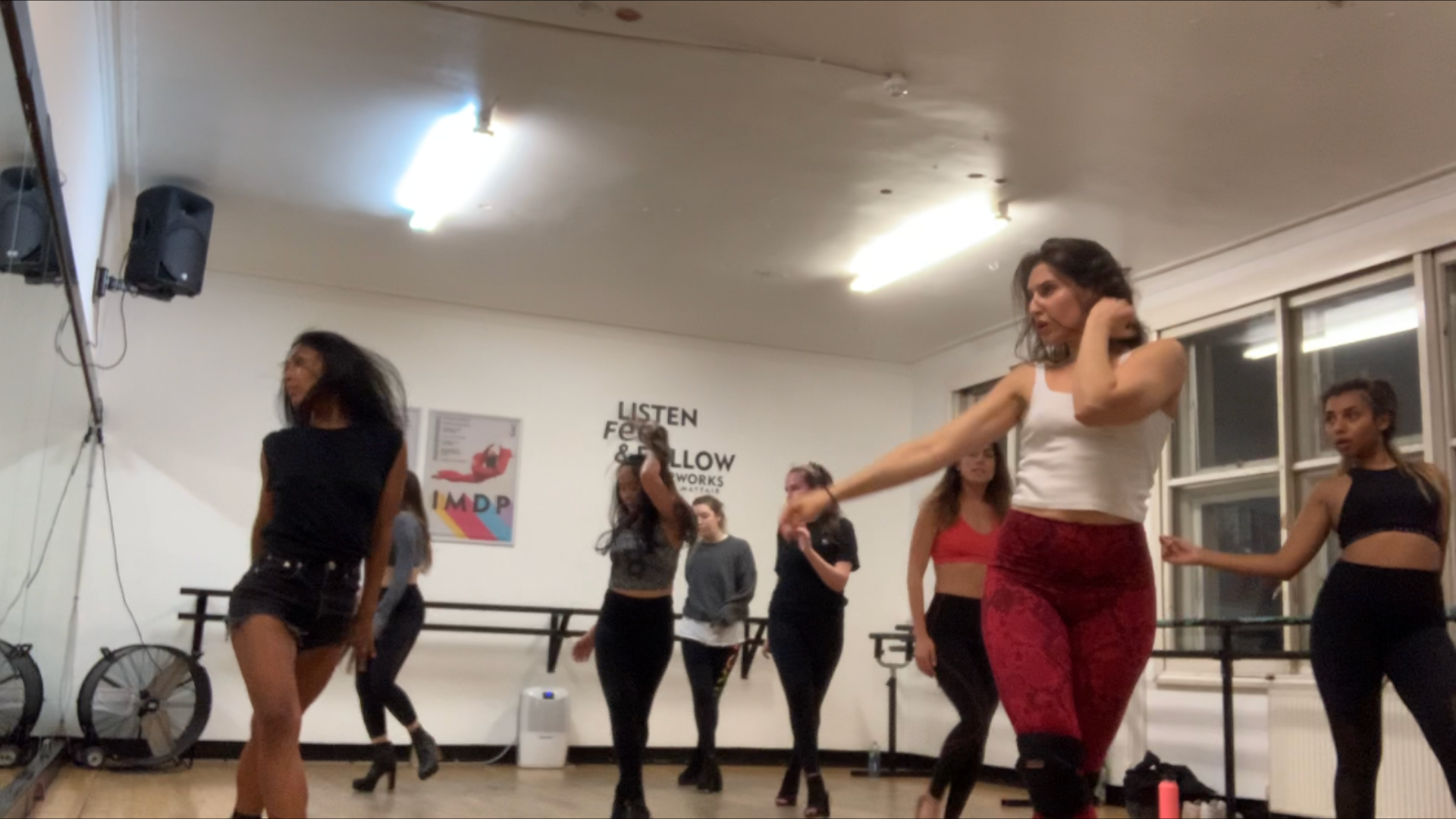 HEELS DANCE CLASS | JENNY STONES | PARISIENNE TOUCH | DANCEWORKS | LONDON