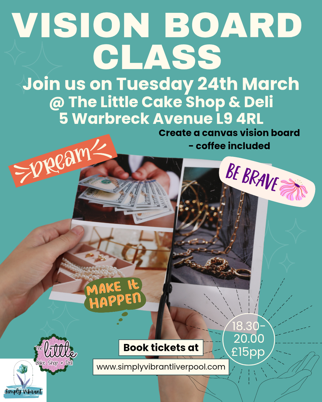 Vision Board class | Simply Vibrant