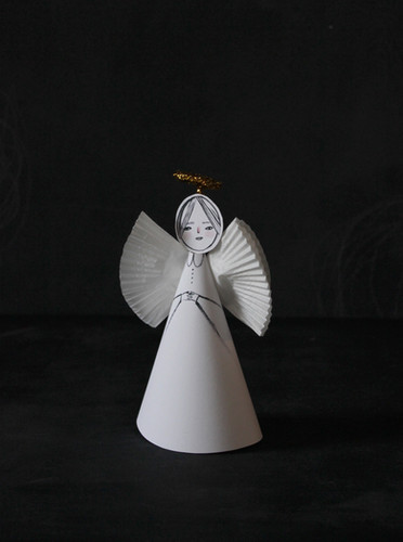 Angel Paper Printable Craft | merrilee-liddiard