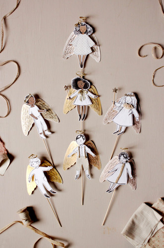 Paper Angels Toy Printable | merrilee-liddiard