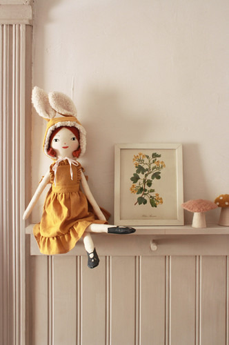 Marigold - Bunny Hooded Art Doll | merrilee-liddiard