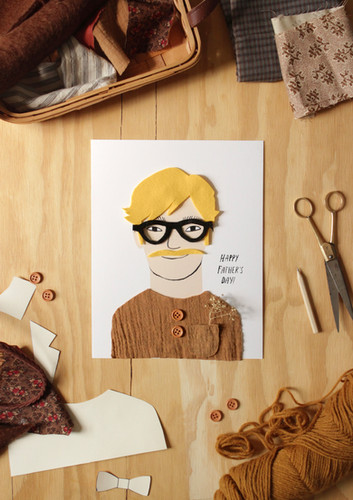 Dress Up Dad: DIY Father's Day Portrait | merrilee-liddiard