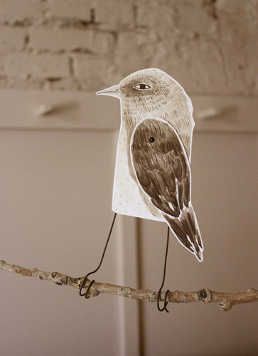 Paper Bird Printable | merrilee-liddiard