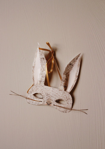 Rabbit Mask Printable | merrilee-liddiard