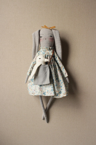 RAFFLE for Ukraine : Bernice The Bunny and Pet Dove | merrilee-liddiard