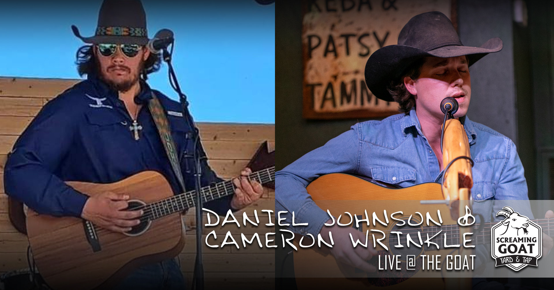 Daniel Johnson & Cameron Wrinkle Song Swap :: LIVE @ THE GOAT ...