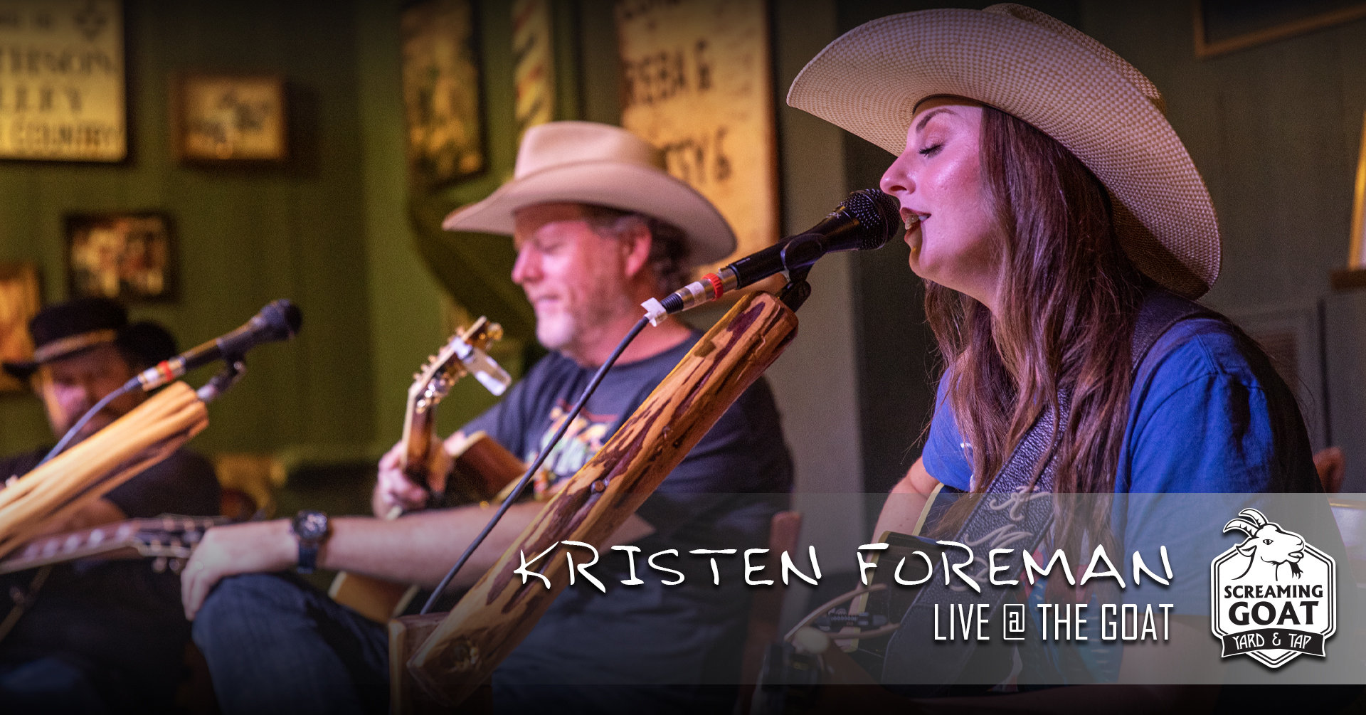 Kristen Foreman :: LIVE @ THE GOAT | Screaming Goat Yard