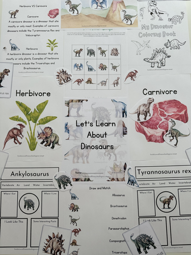 Let's Learn About Dinosaurs | FTL of Homeschooling