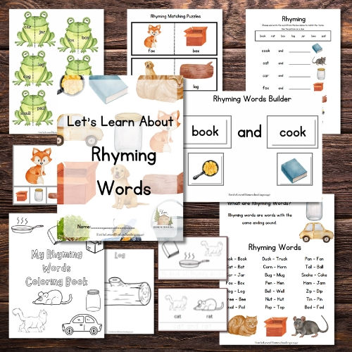 Let's Learn About Rhyming Words | FTL of Homeschooling