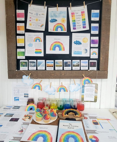 Rainbow Nature Study | FTL of Homeschooling