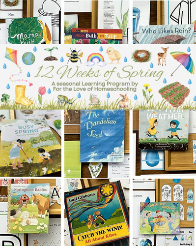 12 Weeks of Spring Bundle | FTL of Homeschooling