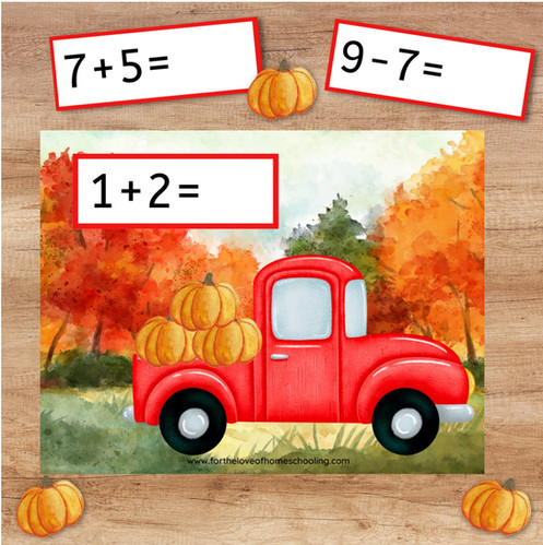Pumpkin Patch Math | FTL of Homeschooling