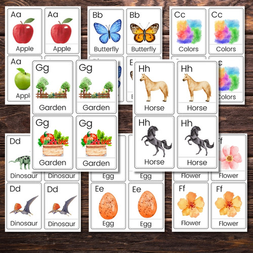 A-Z Flashcards | FTL of Homeschooling