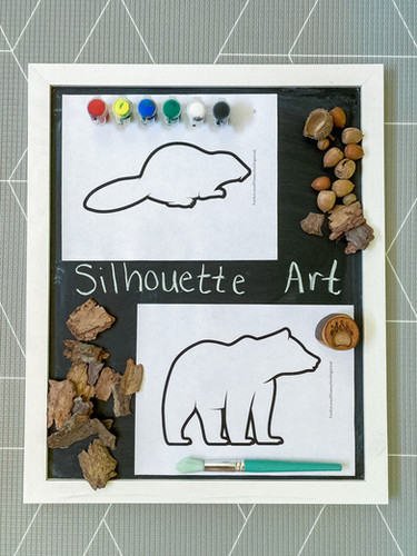 Silhouette Art Project | FTL of Homeschooling