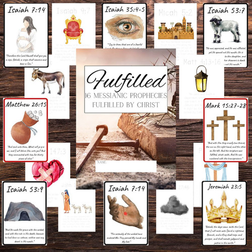 Fulfilled! 16 Messianic Prophecies Unit | FTL of Homeschooling