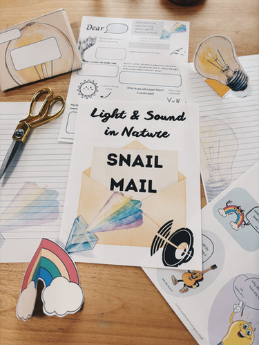 Snail Mail Light & Sound | FTL of Homeschooling