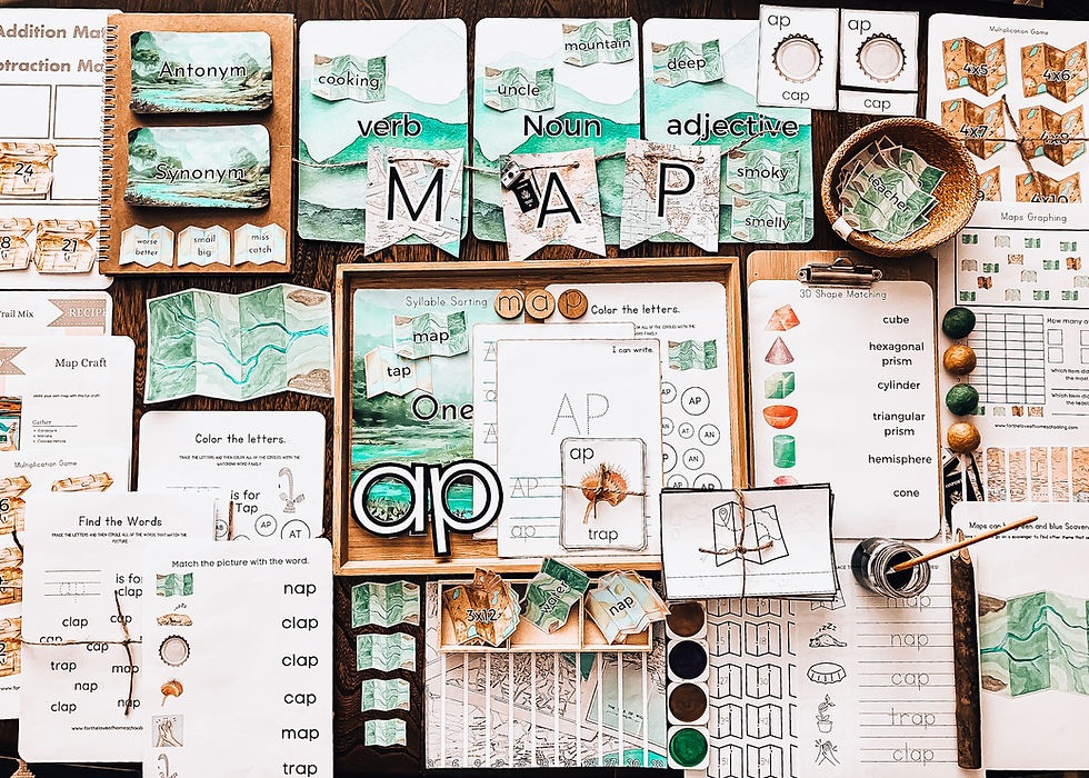 The AP Word Family Learning Pack | FTL of Homeschooling