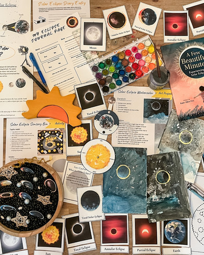 Exploring Solar Eclipses Unit | FTL of Homeschooling