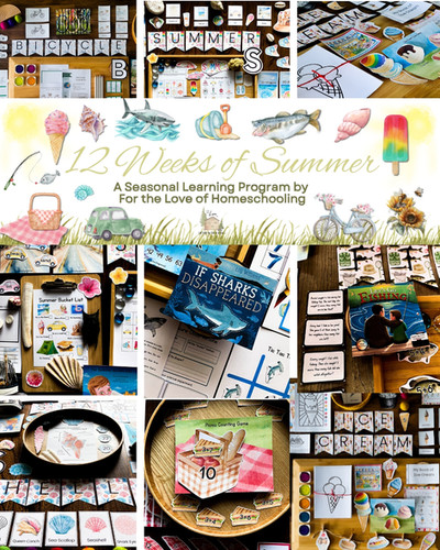 12 Weeks of Summer Bundle | FTL of Homeschooling