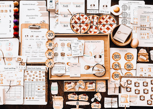 Math in the Kitchen Learning Pack | FTL of Homeschooling